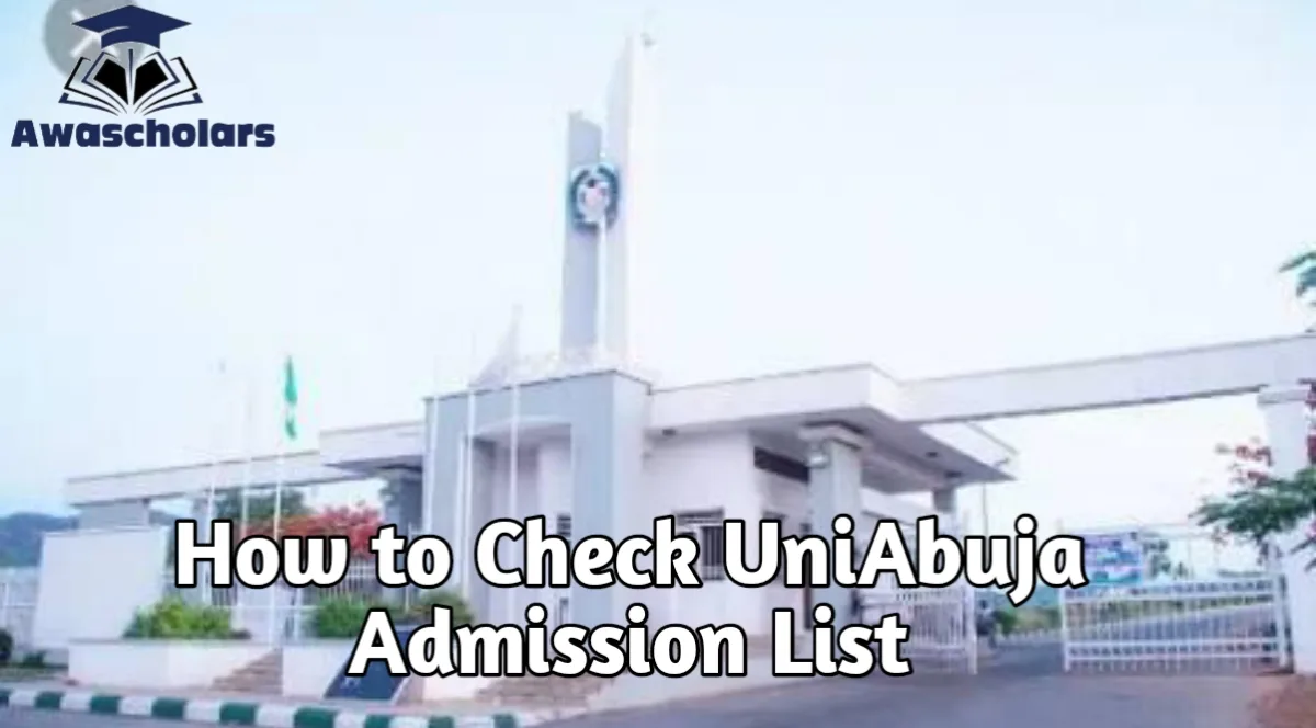 University Of Abuja Admission List 2025/2026 | Check Here
