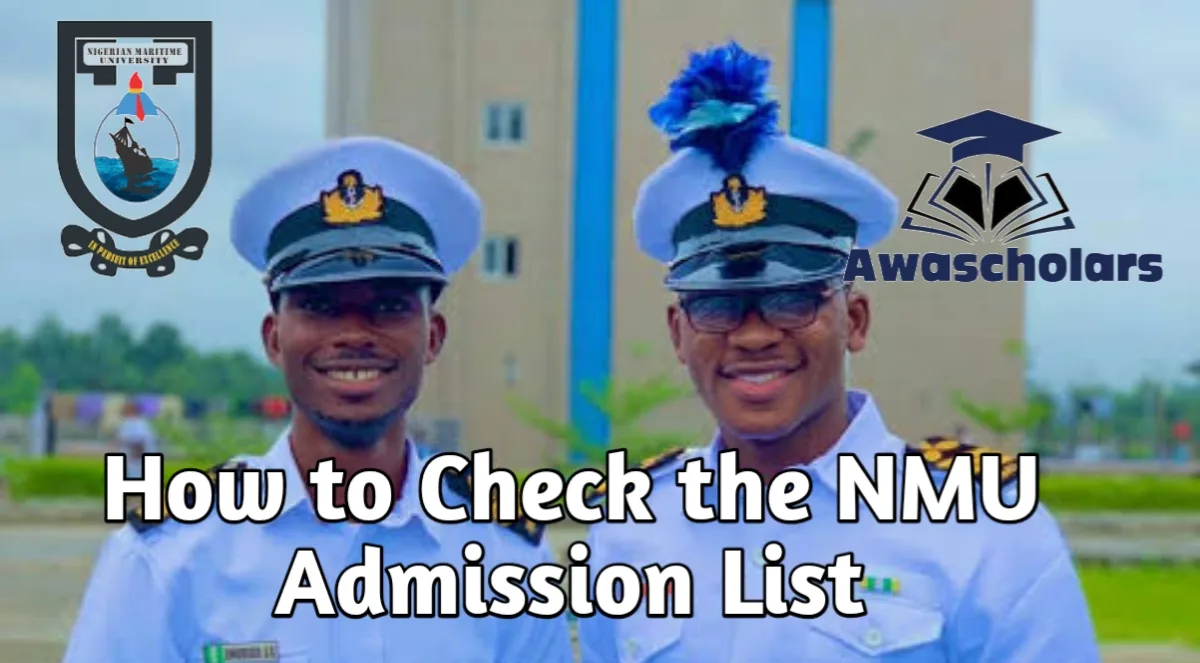 How To Check The NMU Admission List 2025/2026