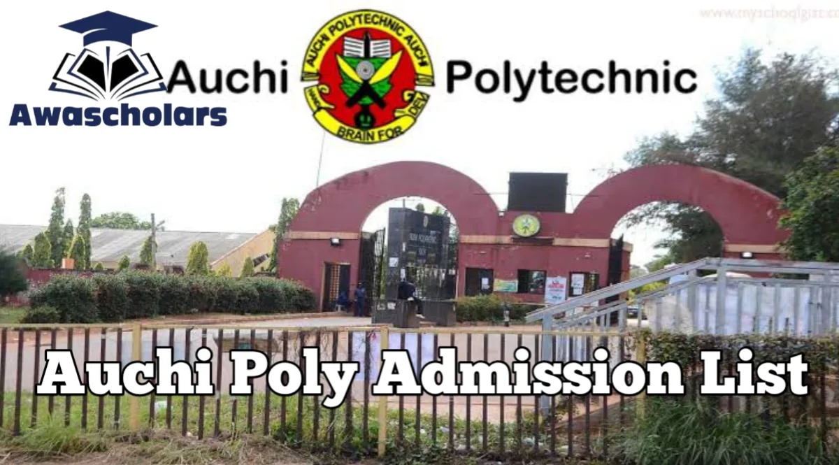 Auchi Poly Admission List 2025/2026 |See How To Check
